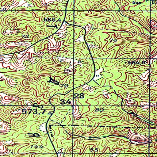 Soviet Genshtab - m40-007 - Russia Map by Avenza Systems Inc. | Avenza Maps