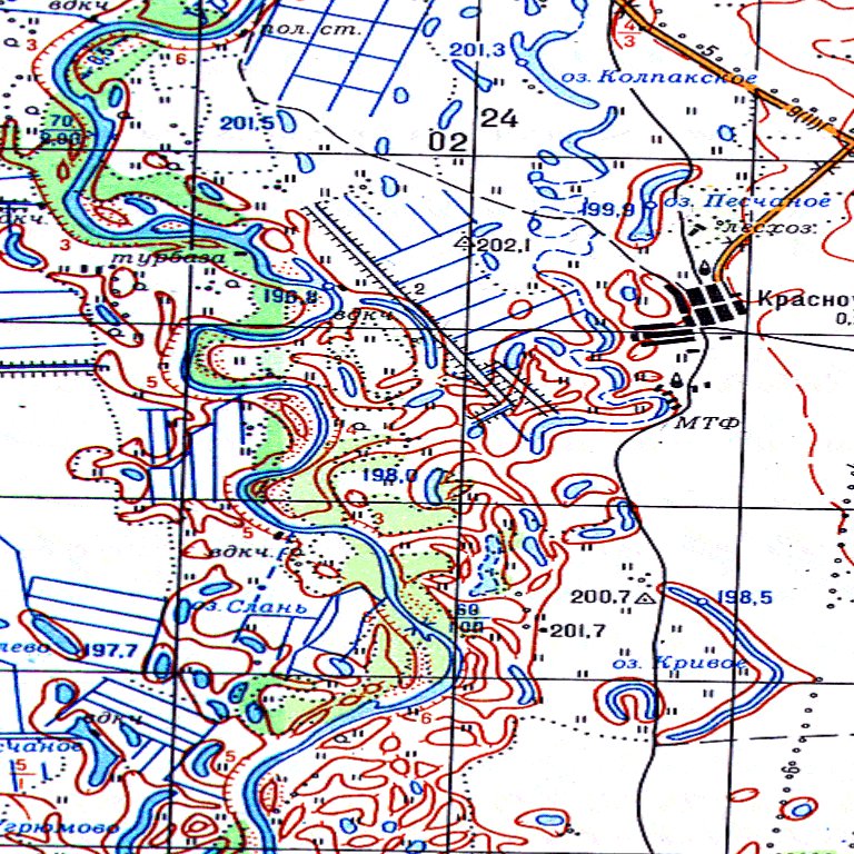 Soviet Genshtab - m40-022 - Russia Map by Avenza Systems Inc. | Avenza Maps