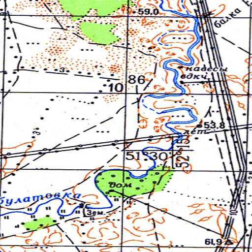 Soviet Genshtab - m39-021 - Russia Map by Avenza Systems Inc. | Avenza Maps
