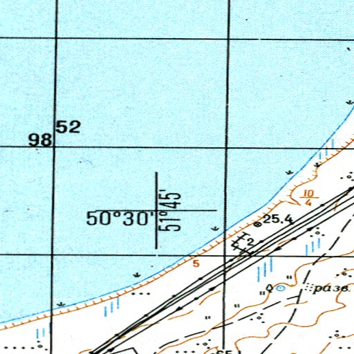 Soviet Genshtab - m39-056 - Kazakhstan Map by Avenza Systems Inc ...