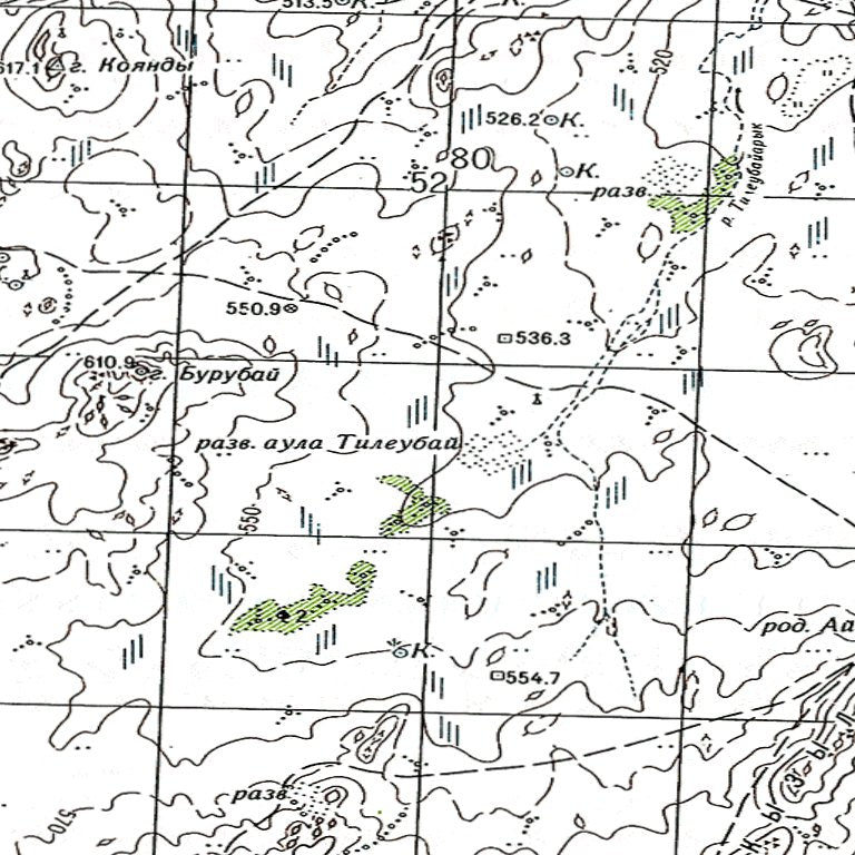 Soviet Genshtab - m42-143--(1953) - Kazakhstan Map by Avenza Systems ...