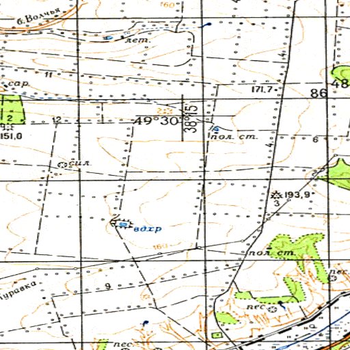 Soviet Genshtab - m37-089--(1980) - Ukraine Map by Avenza Systems Inc ...