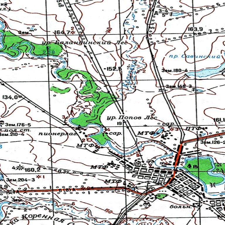 Soviet Genshtab - m38-027--(1987) - Russia Map by Avenza Systems Inc ...