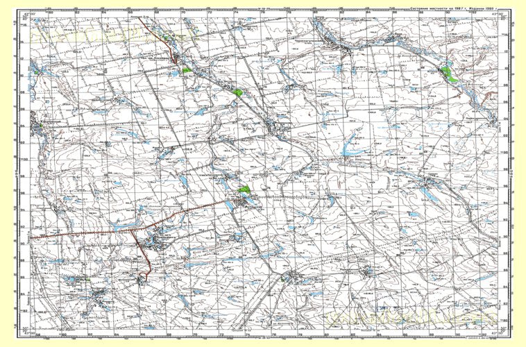 Soviet Genshtab - m38-051--(1987) - Russia Map by Avenza Systems Inc ...