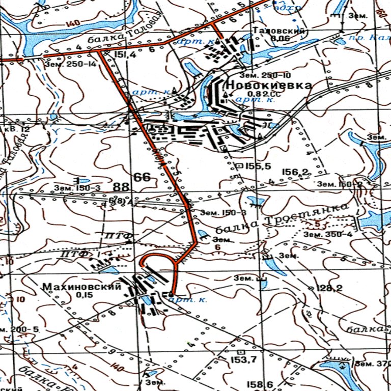Soviet Genshtab - m38-051--(1987) - Russia Map by Avenza Systems Inc ...