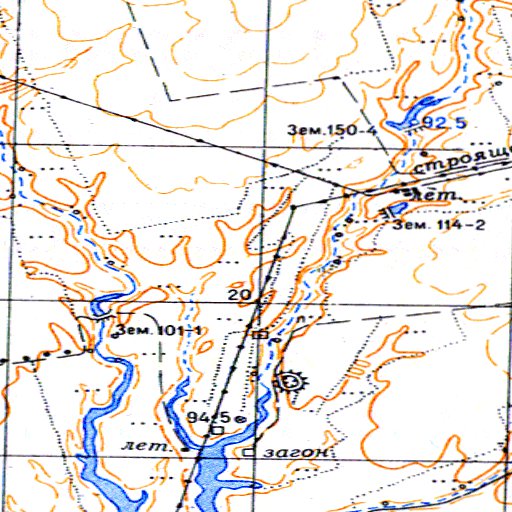 Soviet Genshtab - m39-009 - Russia Map by Avenza Systems Inc. | Avenza Maps