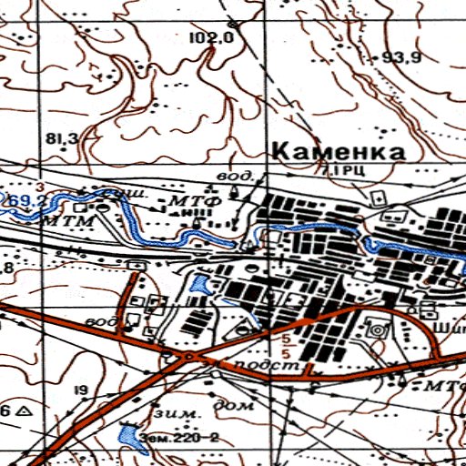 Soviet Genshtab - m39-029 - Russia Map by Avenza Systems Inc. | Avenza Maps