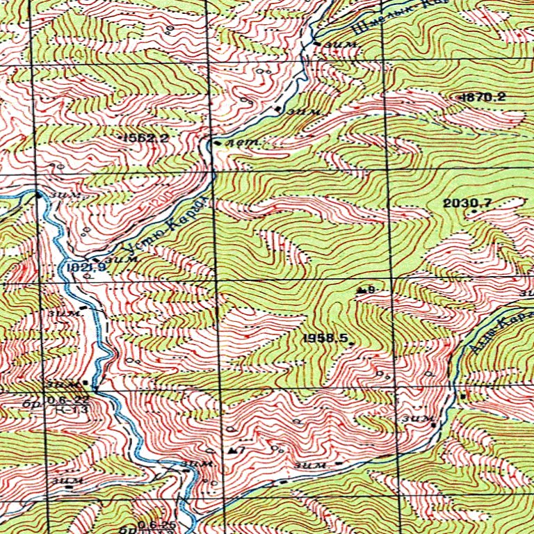 Soviet Genshtab - m46-003--(1974) - Russia Map by Avenza Systems Inc ...