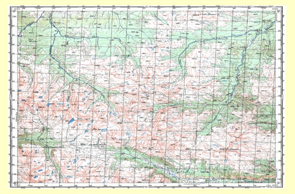 Soviet Genshtab - m45-011--(1975) - Russia Map by Avenza Systems Inc ...