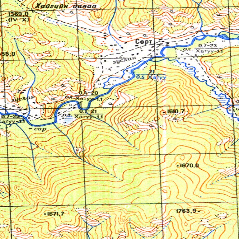 Soviet Genshtab - m48-062--(1970) - Russia Map by Avenza Systems Inc ...