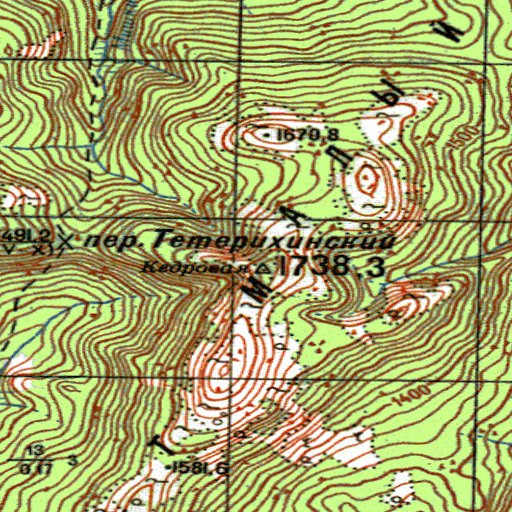 Soviet Genshtab - m49-057 - Russia Map by Avenza Systems Inc. | Avenza Maps
