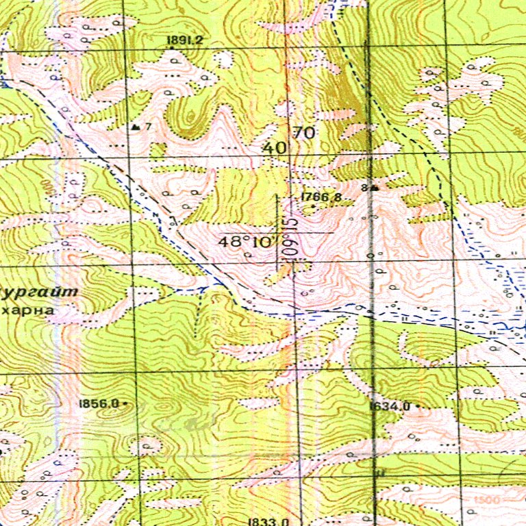 Soviet Genshtab - m49-135 - Mongolia Map by Avenza Systems Inc ...