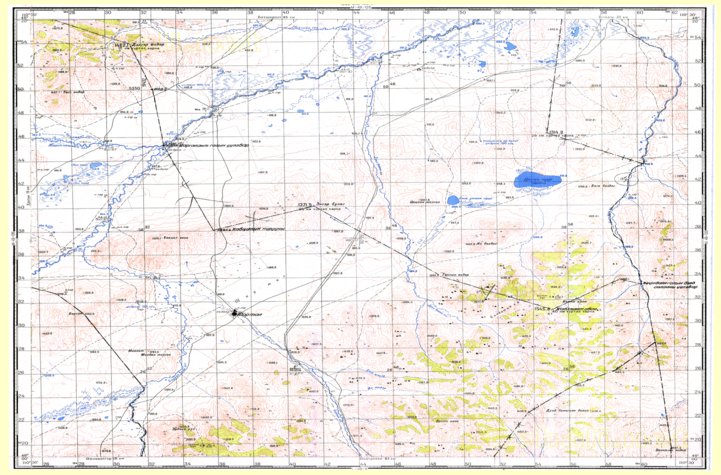 Soviet Genshtab - m49-137 - Mongolia Map by Avenza Systems Inc ...