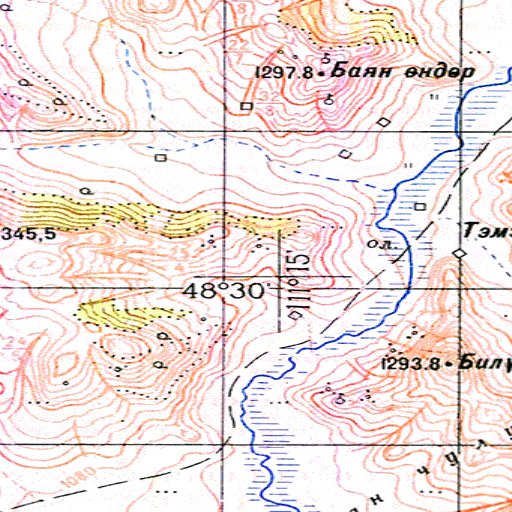 Soviet Genshtab - m49-127 - Mongolia Map by Avenza Systems Inc ...