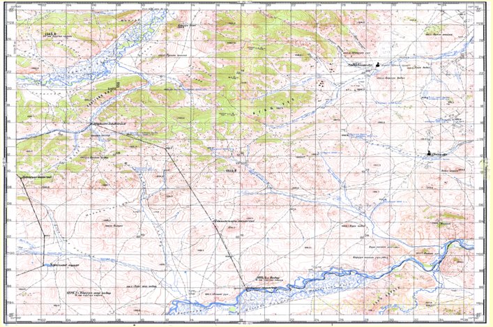Soviet Genshtab - m49-115 - Mongolia Map by Avenza Systems Inc ...