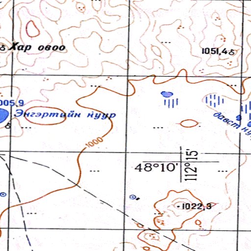 Soviet Genshtab - m49-141 - Mongolia Map by Avenza Systems Inc ...