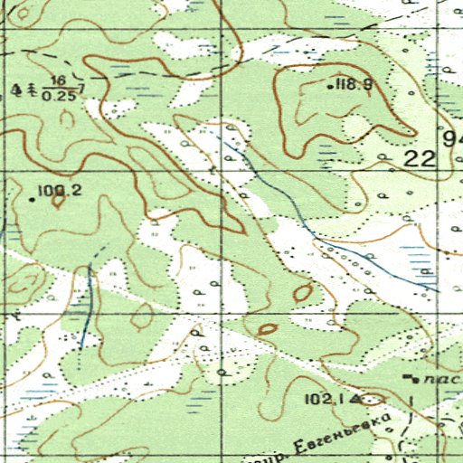 Soviet Genshtab - m53-114 - Russia Map by Avenza Systems Inc. | Avenza Maps