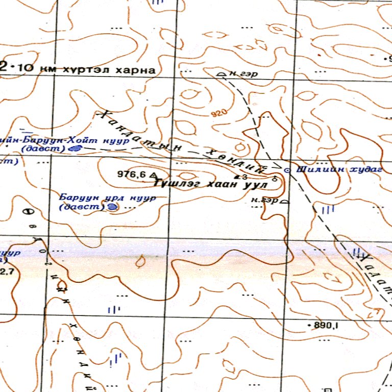 Soviet Genshtab - m49-143 - Mongolia Map by Avenza Systems Inc ...