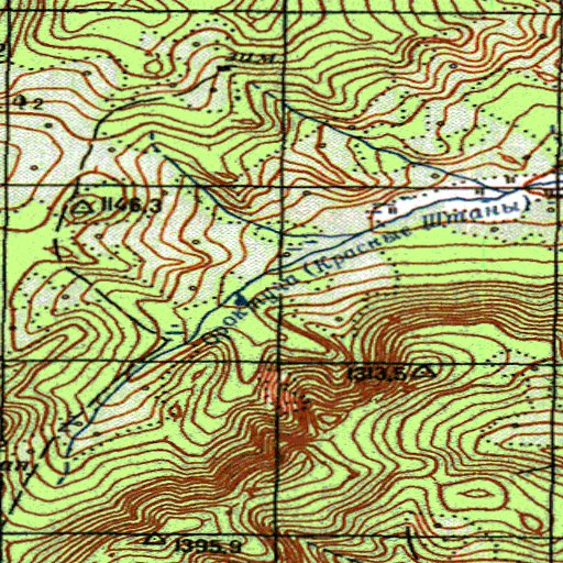 Soviet Genshtab - m50-032 - Russia Map by Avenza Systems Inc. | Avenza Maps