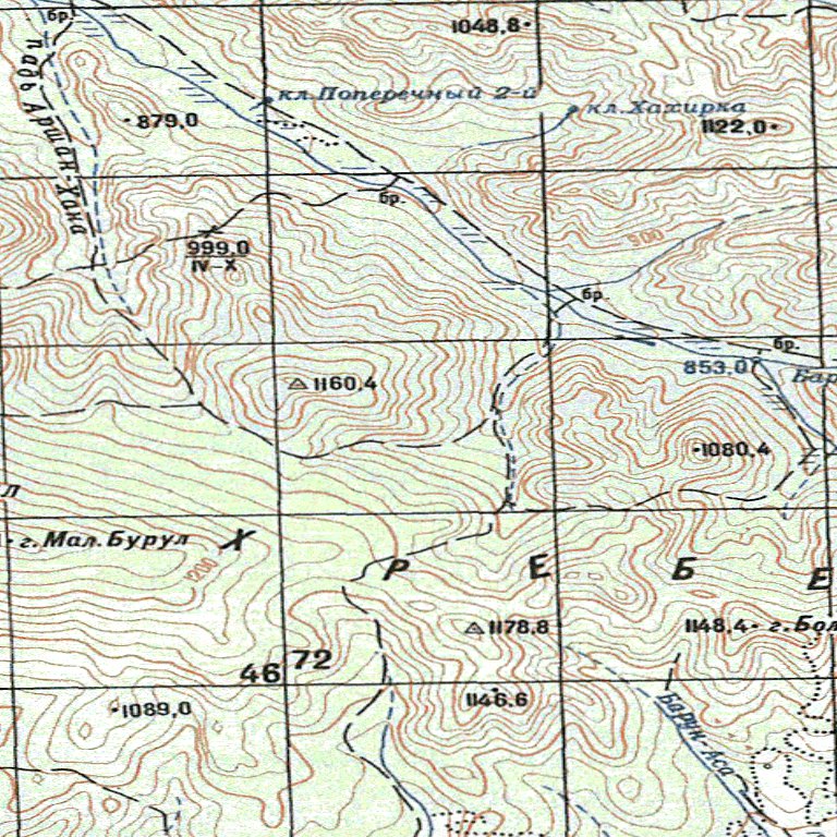 Soviet Genshtab - m49-003 - Russia Map by Avenza Systems Inc. | Avenza Maps