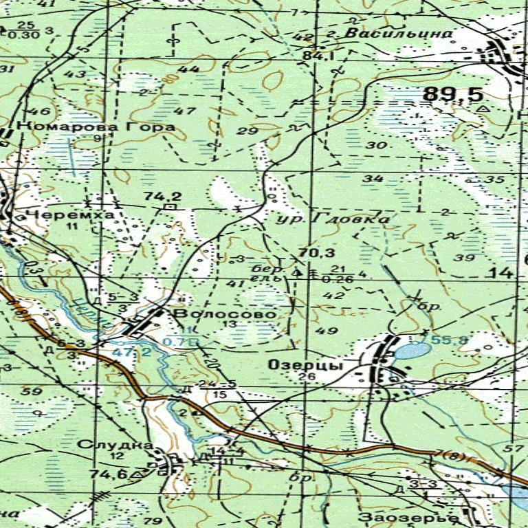 Soviet Genshtab - o35-045 - Russia Map by Avenza Systems Inc. | Avenza Maps