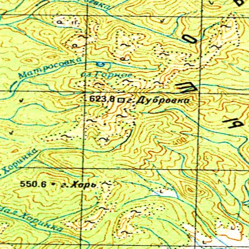 Soviet Genshtab - m54-141 - Russia Map by Avenza Systems Inc. | Avenza Maps