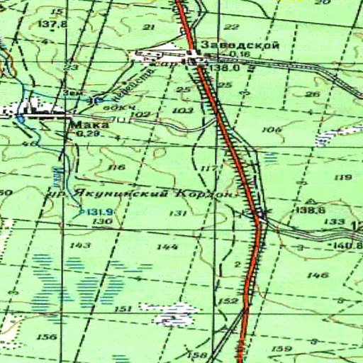 Soviet Genshtab - o41-116 - Russia Map by Avenza Systems Inc. | Avenza Maps