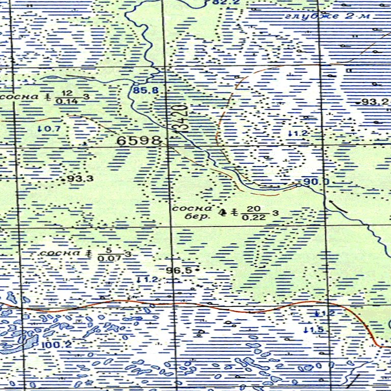 Soviet Genshtab - o43-052--(1968) - Russia Map by Avenza Systems Inc ...