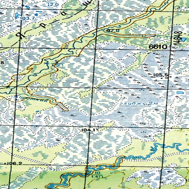 Soviet Genshtab - o44-024--(1983) - Russia Map by Avenza Systems Inc ...