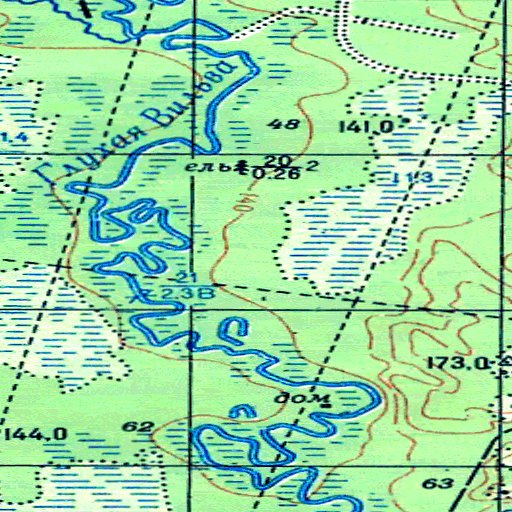 Soviet Genshtab - o40-007 - Russia Map by Avenza Systems Inc. | Avenza Maps