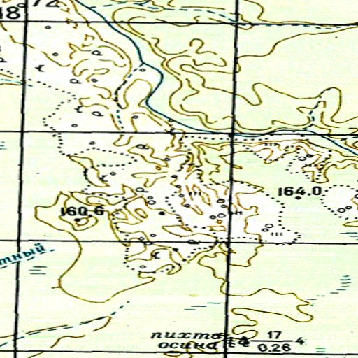 Soviet Genshtab - o45-045 - Russia Map by Avenza Systems Inc. | Avenza Maps