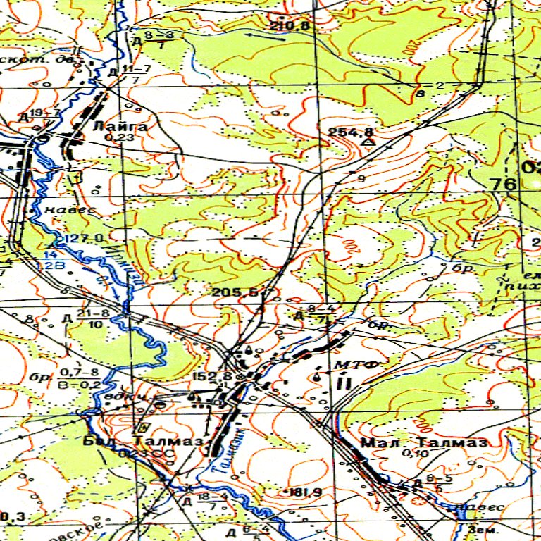 Soviet Genshtab - o40-123 - Russia Map by Avenza Systems Inc. | Avenza Maps