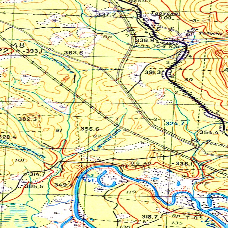Soviet Genshtab - o40-143 - Russia Map by Avenza Systems Inc. | Avenza Maps