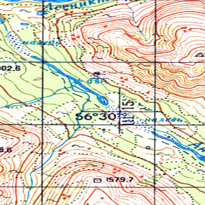 Soviet Genshtab - o49-127 - Russia Map by Avenza Systems Inc. | Avenza Maps