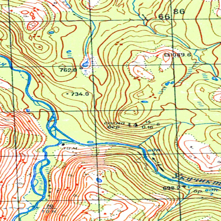 Soviet Genshtab - o49-123 - Russia Map by Avenza Systems Inc. | Avenza Maps