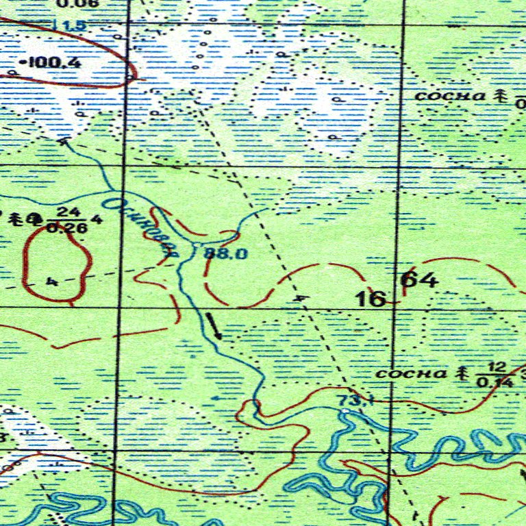 Soviet Genshtab - o43-045 - Russia Map by Avenza Systems Inc. | Avenza Maps