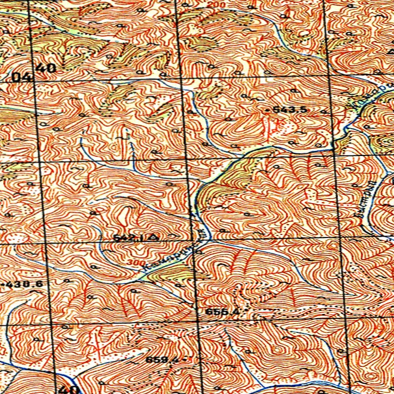 Soviet Genshtab - o58-109--(1974) - Russia Map by Avenza Systems Inc ...