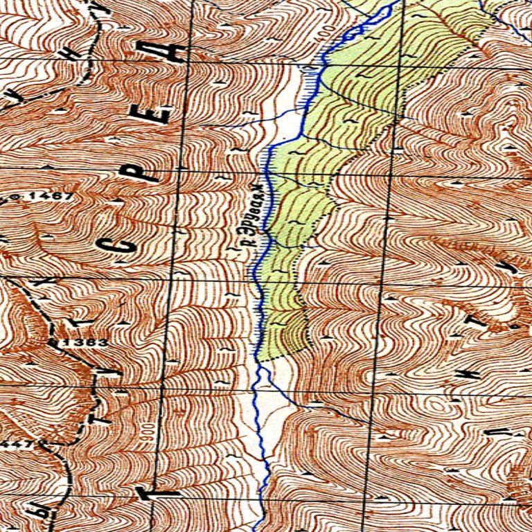 Soviet Genshtab - o57-036--(1950) - Russia Map by Avenza Systems Inc. | Avenza Maps