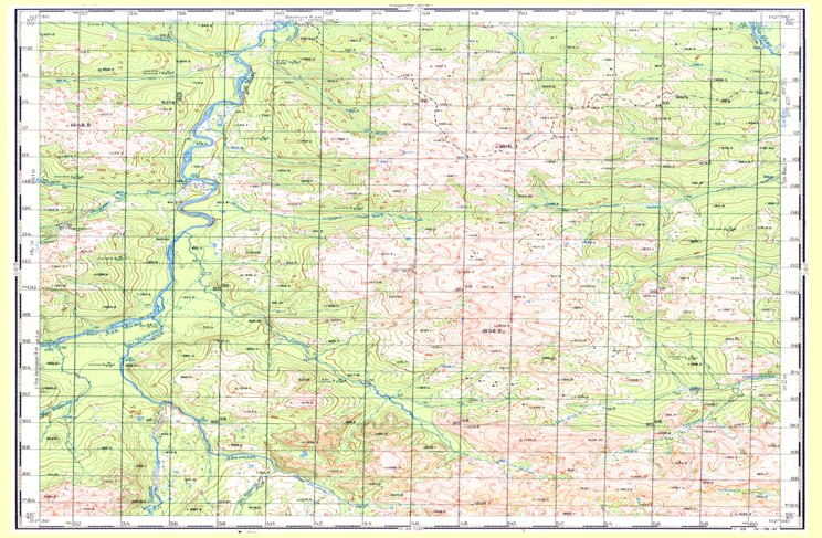Soviet Genshtab - o49-116 - Russia Map by Avenza Systems Inc. | Avenza Maps