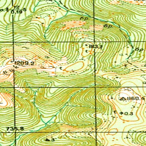 Soviet Genshtab - o51-125 - Russia Map by Avenza Systems Inc. | Avenza Maps