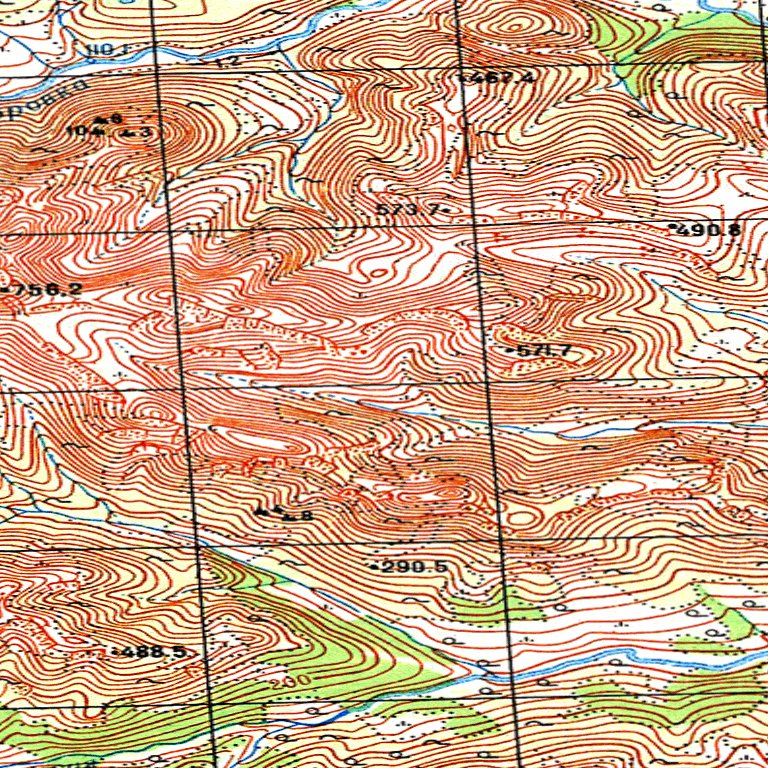 Soviet Genshtab - o58-037--(1974) - Russia Map by Avenza Systems Inc ...