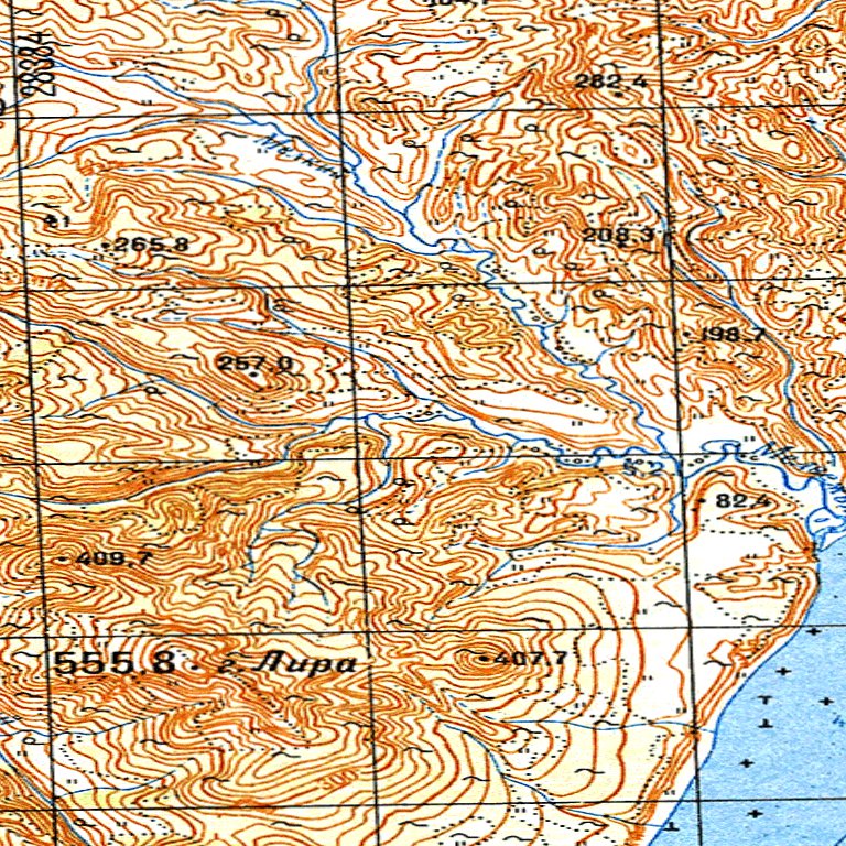 Soviet Genshtab - o58-087--(1975) - Russia Map by Avenza Systems Inc ...
