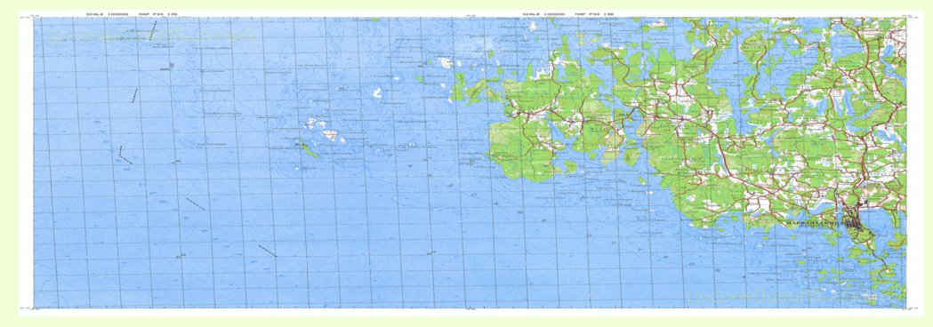 Soviet Genshtab Map - p34-135/136 - land Islands by Avenza Systems Inc ...