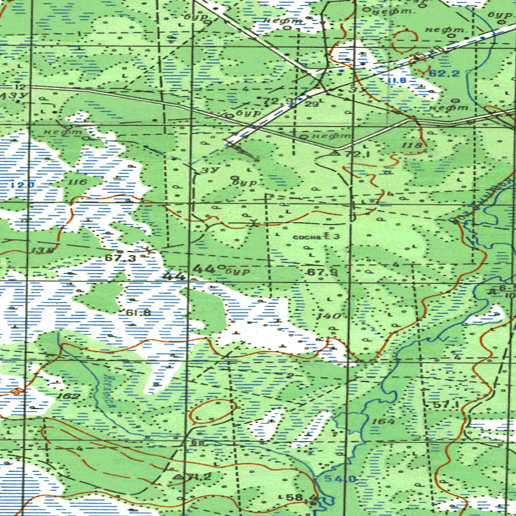 Soviet Genshtab Map - p41-115/116 - Russia by Avenza Systems Inc ...