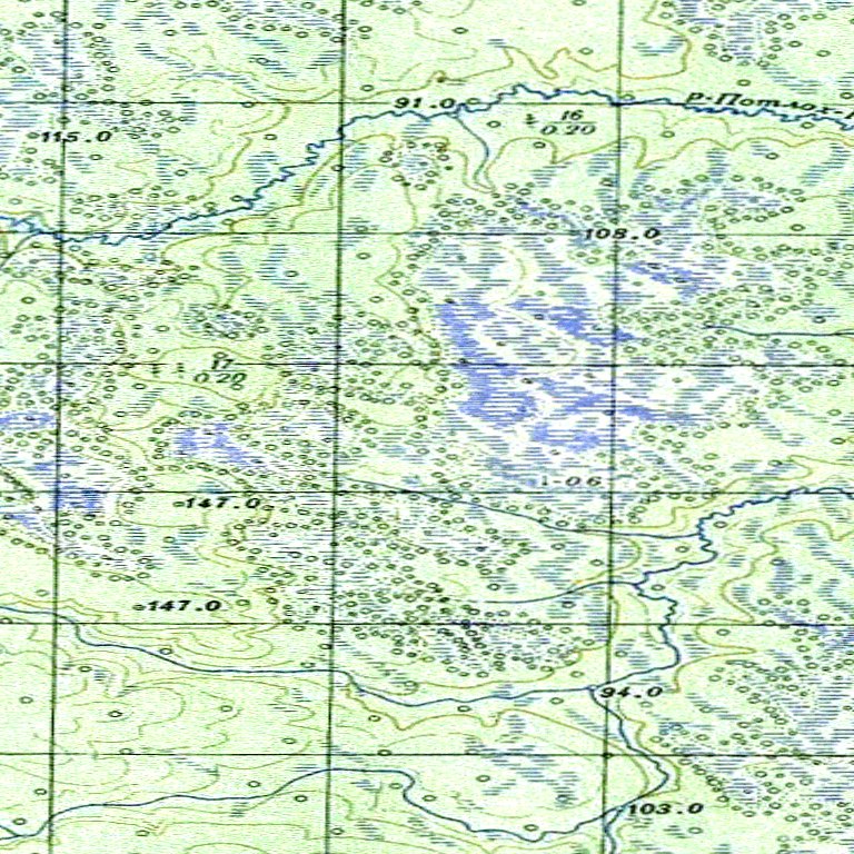 Soviet Genshtab Map - p41-079/080 - Russia by Avenza Systems Inc ...