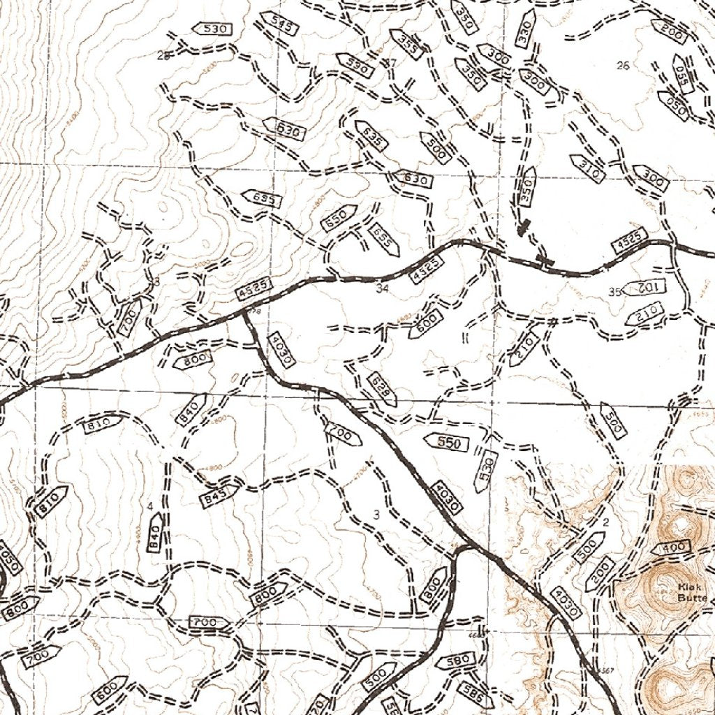 Bend Ranger District Map by US Forest Service R6 Pacific Northwest ...