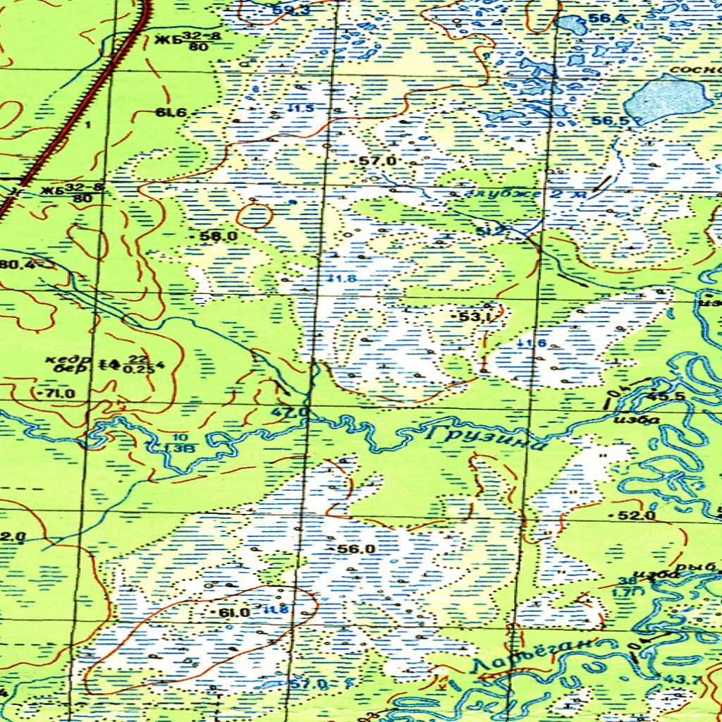 Soviet Genshtab Map - p43-143/144 - Russia by Avenza Systems Inc ...