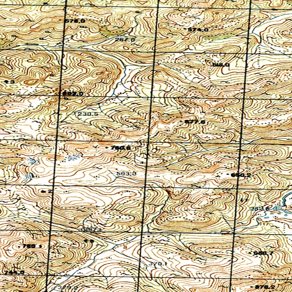 Soviet Genshtab Map - p58-119/120--(1981) - Russia by Avenza Systems ...