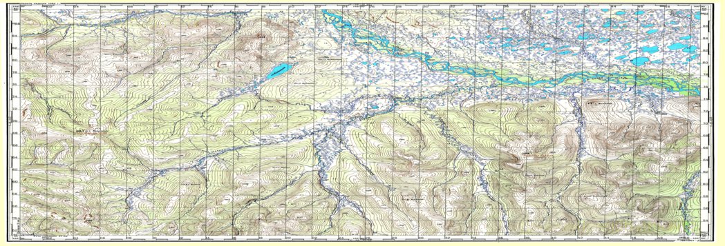 Soviet Genshtab Map - p58-043/044--(1953) - Russia by Avenza Systems ...
