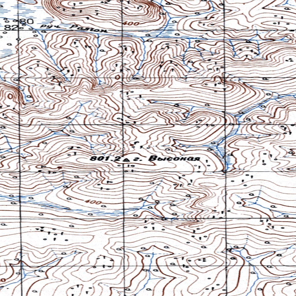 Soviet Genshtab Map - p56-041/042--(1951) - Russia by Avenza Systems ...